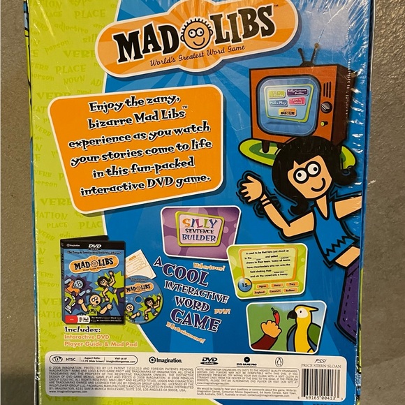 Imagination | Toys | Mad Libs Interactive Dvd Board Game | Poshmark